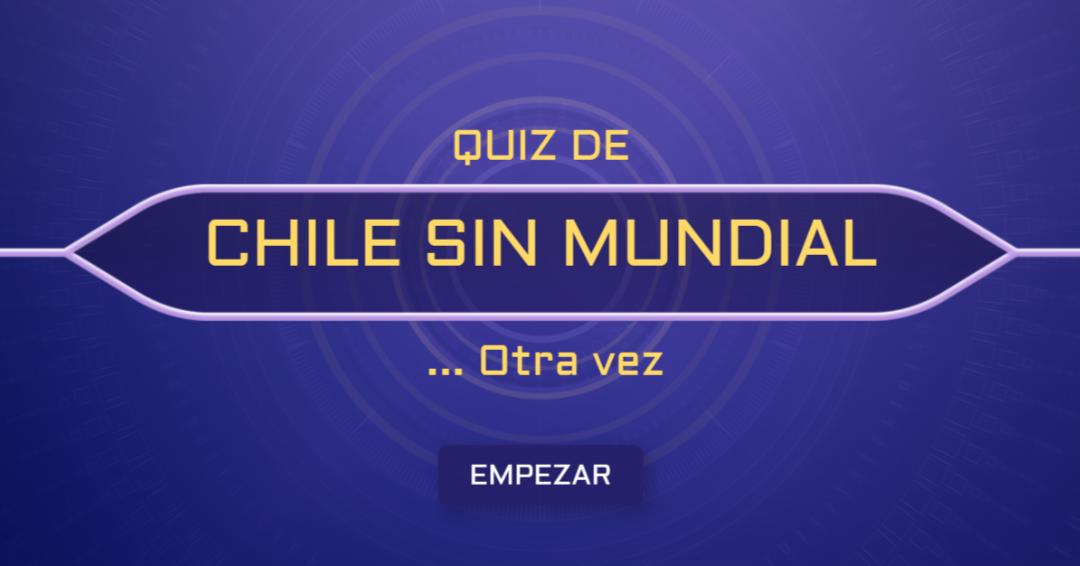 Quiz: Chile sin Mundial… Otra vez – Cooler
