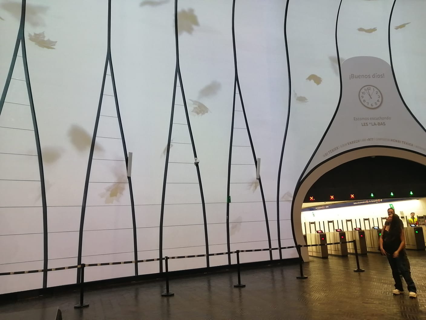 Inauguran punto de descanso en Metro Tobalaba – Cooler